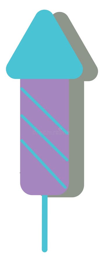 Birthday fireworks, icon stock vector. Illustration of explosion ...