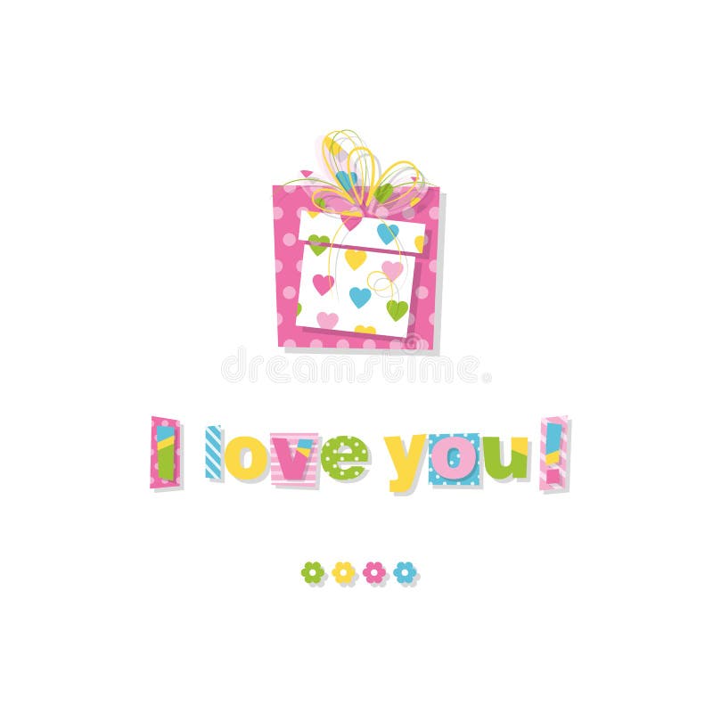 Birthday Present Rectangular Stock Illustrations – 596 Birthday Present ...