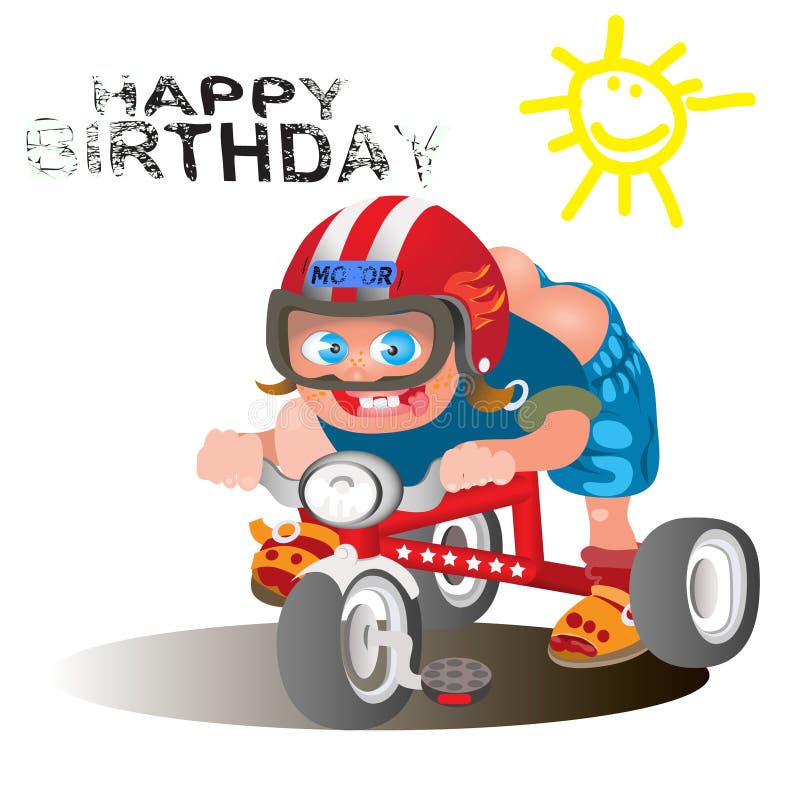 Birthday Greetings Rider Stock Illustrations – 11 Birthday Greetings ...