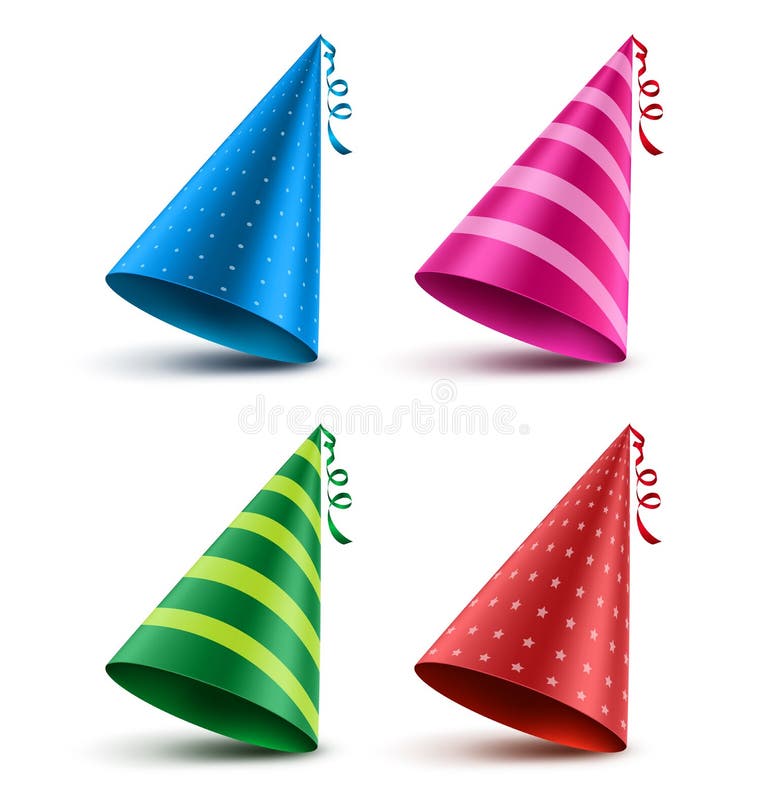 Birthday Hat Vector Stock Illustrations – 51,352 Birthday Hat Vector ...