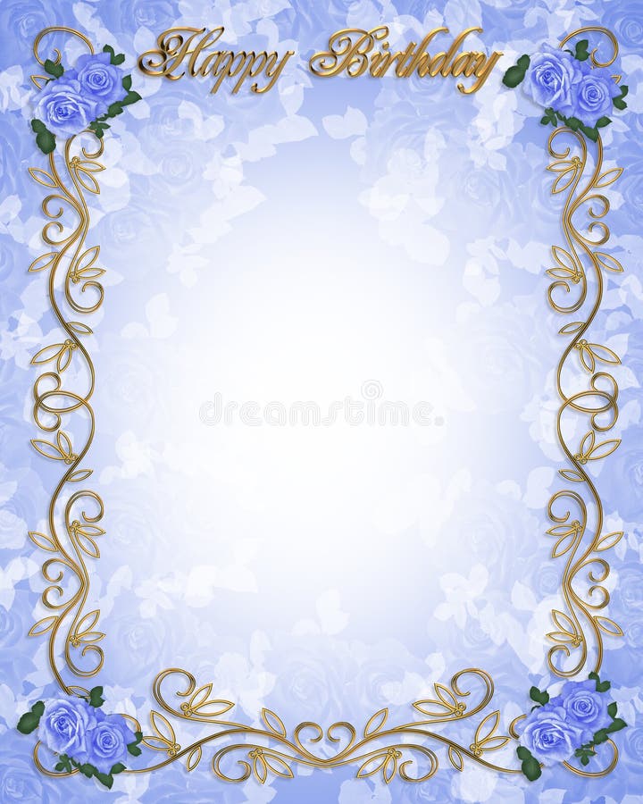 Birthday Invitation Border