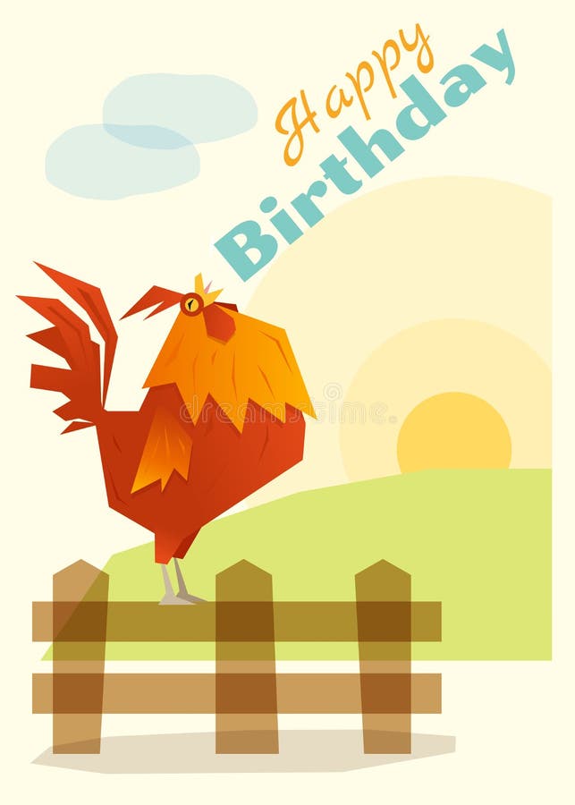 Happy Birthday Farm Animal Border Stock Illustrations – 65 Happy ...