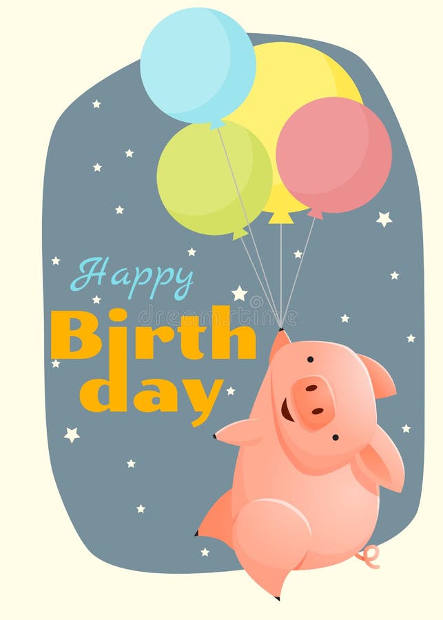 Happy Birthday Farm Animal Border Stock Illustrations – 65 Happy ...