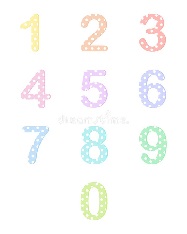 Numbers in Colorful Gradient Frames. Vector Set Stock Vector ... Numbers in Colorful Gradient Frames. Vector Set Stock Vector ...