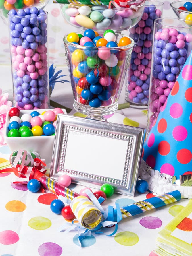 Candy Table At Birthday Party