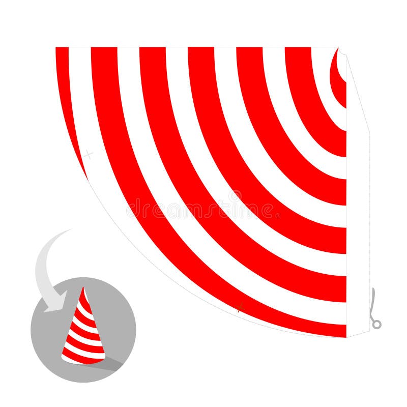 Party hat scheme stock vector. Illustration of holiday - 103291042