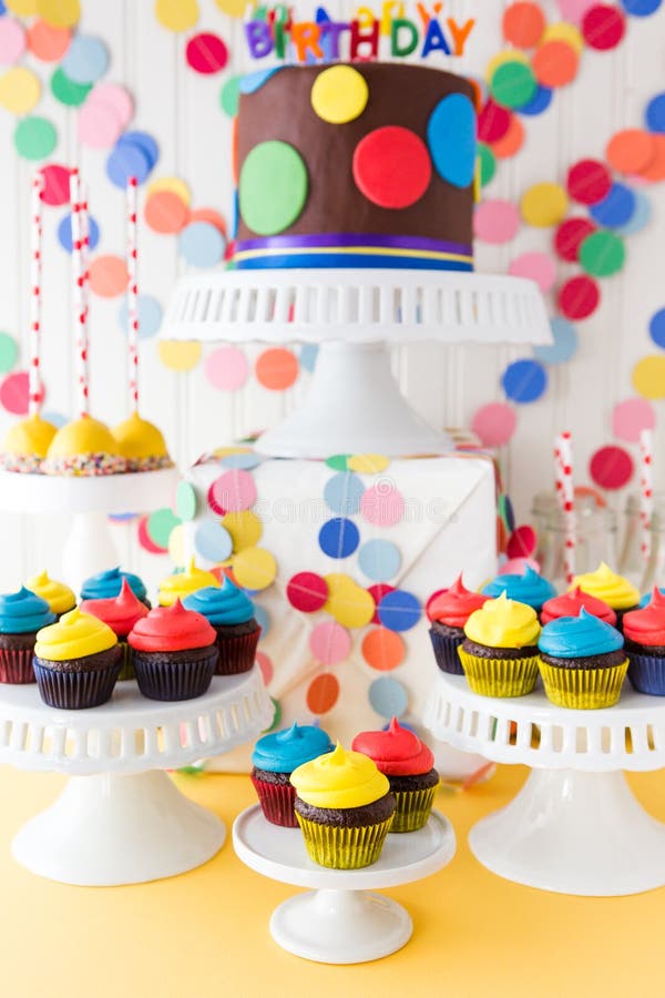 Birthday party stock image. Image of indoors, kids, candles - 39676213