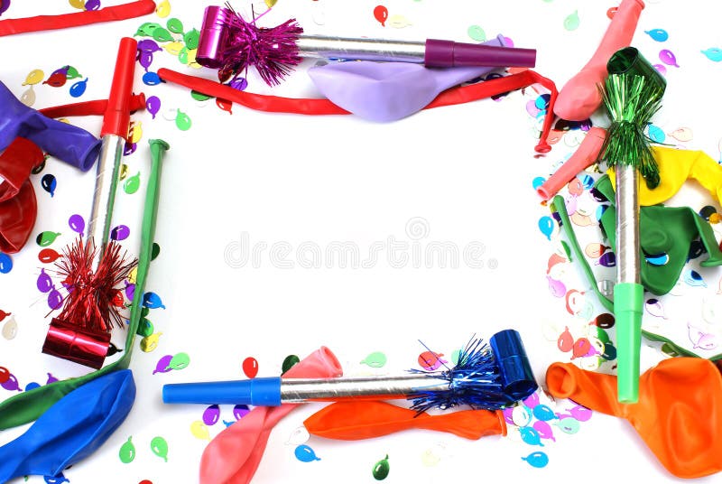 Birthday Party Framework stock image. Image of copy, celebration - 21137773
