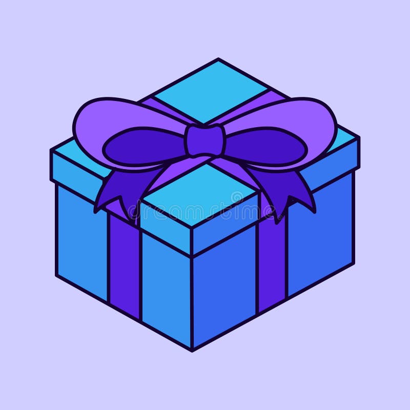 Birthday Party Gift Vector Icon. Party Gift and Present Icon Stock ...