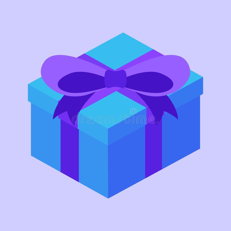 Birthday Party Gift Vector Icon. Party Gift and Present Icon Stock ...