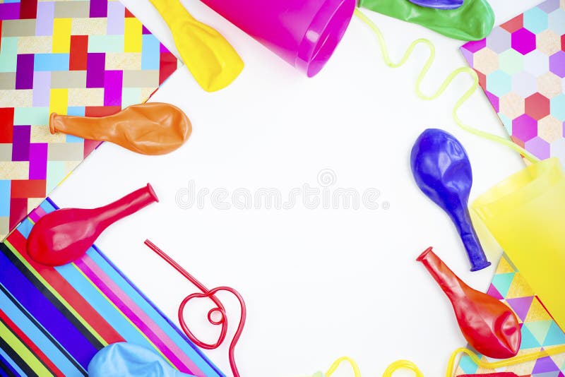 Birthday party things stock photo. Image of cheerful - 102017108