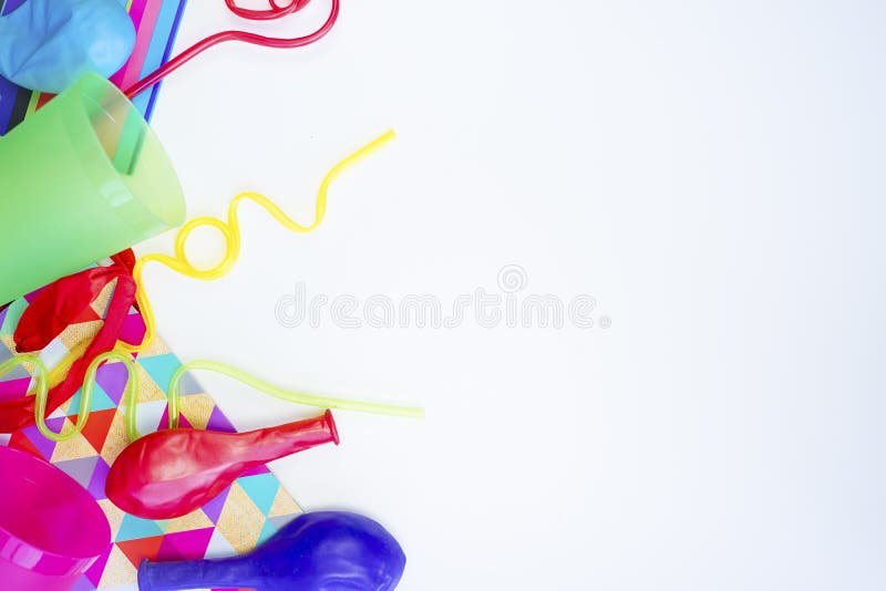 Birthday party things stock photo. Image of creative - 102017464