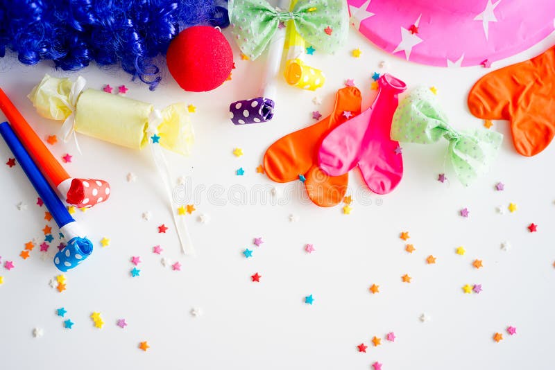 Birthday party things stock photo. Image of cake, festive - 103242390