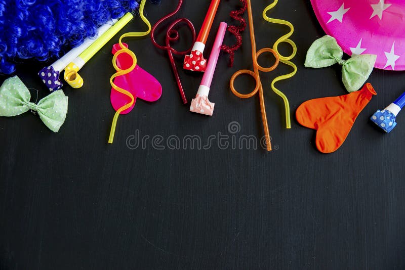 Birthday party things stock photo. Image of bright, cupcake - 104877506