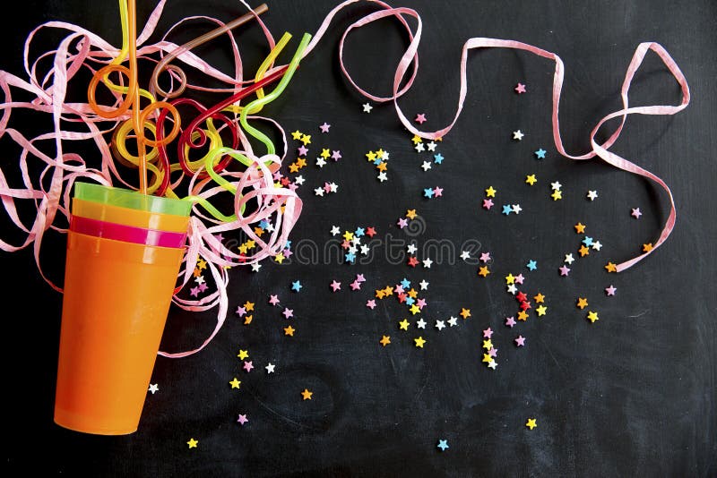 Birthday party things stock photo. Image of fashion - 104878444