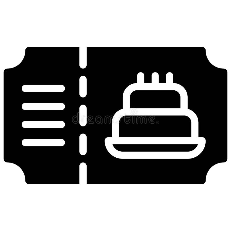 Birthday Party Location Icon, Birthday Party Related Vector ...