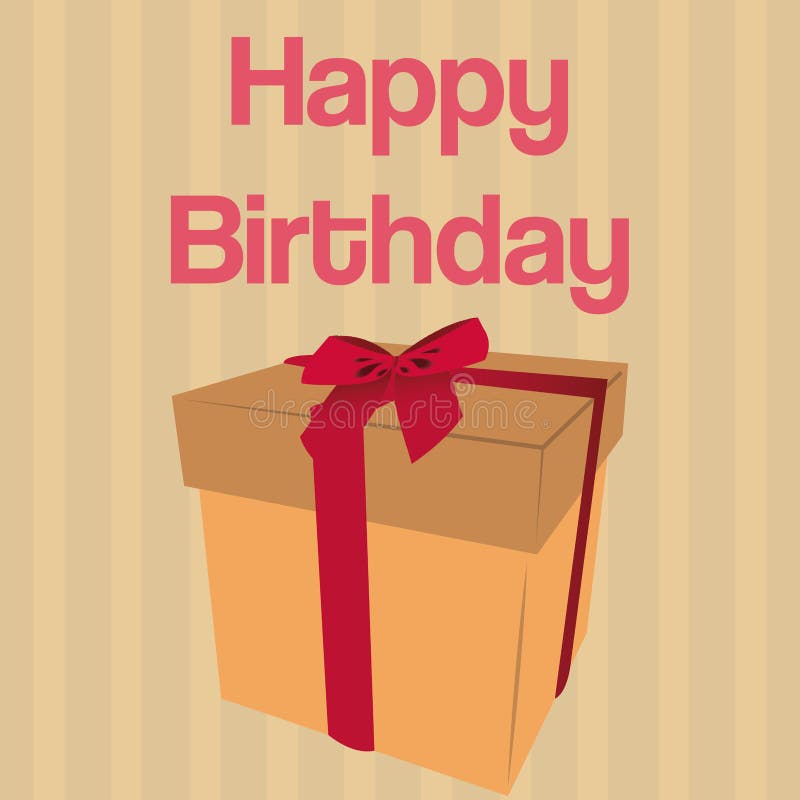 Striped present boxes stock vector. Illustration of decorative - 33862279