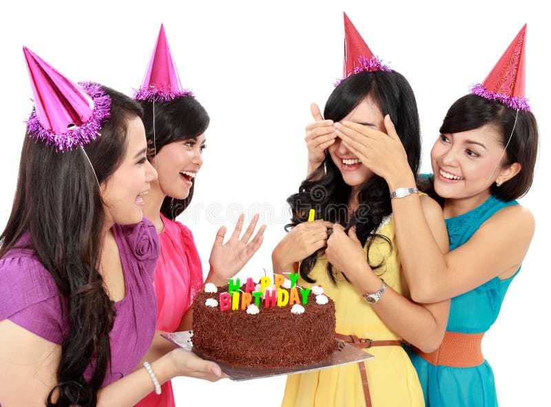 Birthday surprise stock image. Image of event, laughing - 29396303