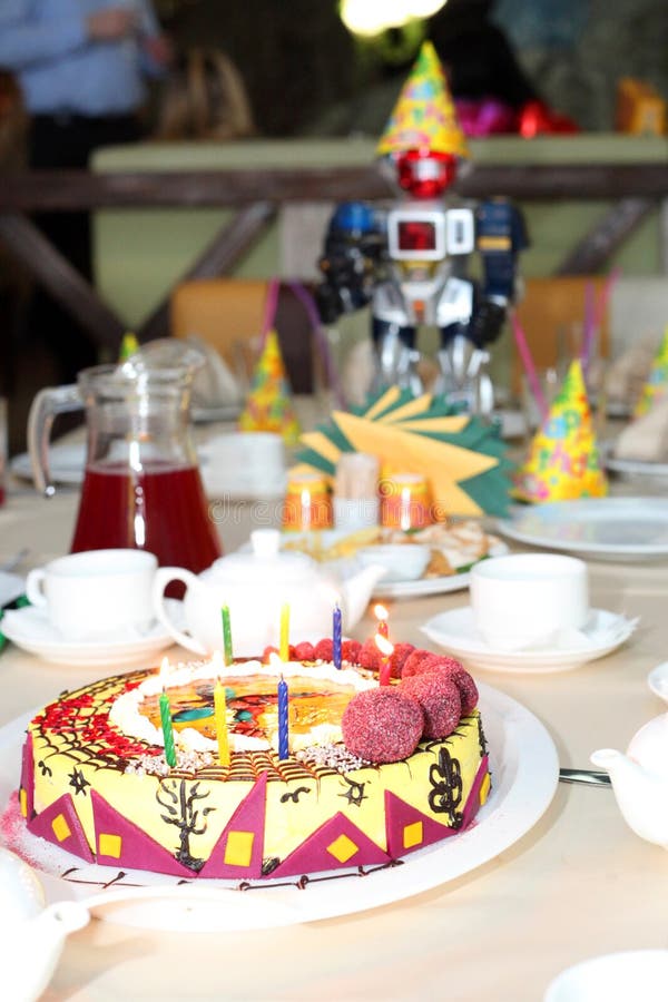 Birthday table stock photo. Image of gourmet, closeup - 42524650