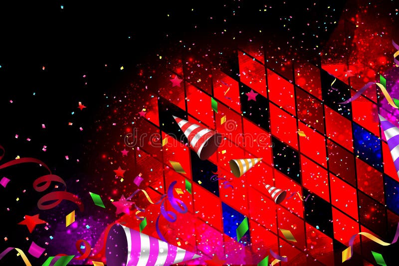 Birthday Vibrant Party Background Stock Illustrations – 17,676 Birthday ...