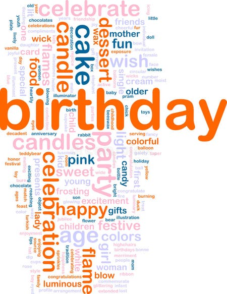 Word Birthday Stock Illustrations – 33,311 Word Birthday Stock ...