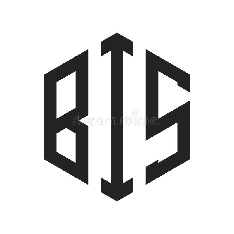 BIS Logo Design. Initial Letter BIS Monogram Logo Using Hexagon Shape ...