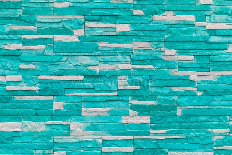 Texture Green and Gray Decorative Facing Blocks, Abstract Background ...