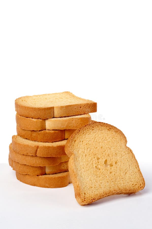 Pile de biscotte photo stock. Image du nourriture, pile - 4271318