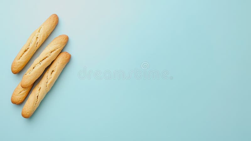 Biscotti on Soft Gradient Background Stock Image - Image of cookies ...