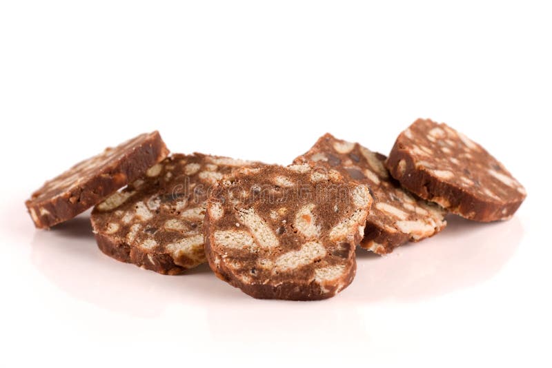 Biscuit cake stock image. Image of sweet, white, food - 8615309