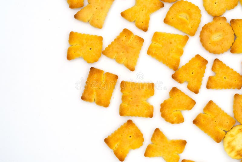 Biscuit Cracker Abc Letter Alphabet Stock Photo - Image of cartoon ...