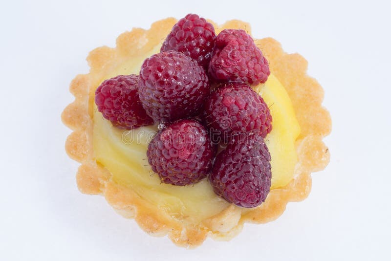 Biscuit with Jam and Raspberries Stock Image - Image of cream, food ...