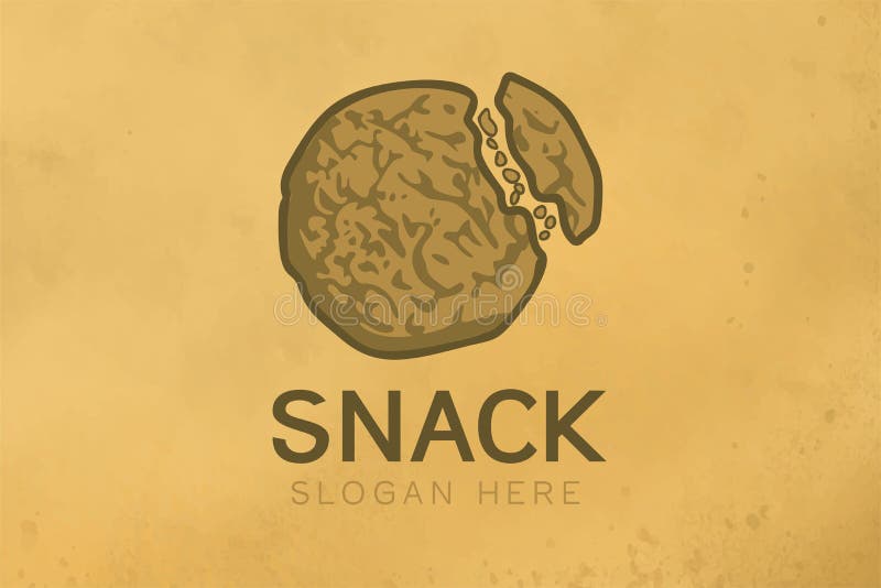 Biscuit Pieces Logo Design Inspiration Stock Vector - Illustration of ...
