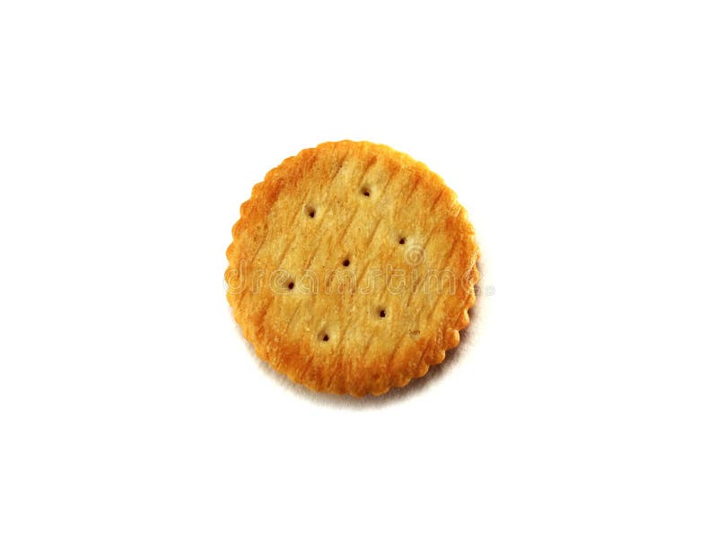 Biscuit rond image stock. Image du simple, gros, ritz - 57092031