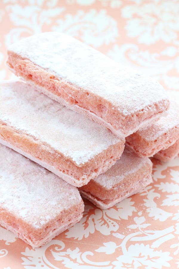 Biscuit rose de Reims stock photo. Image of object, cake - 37198434