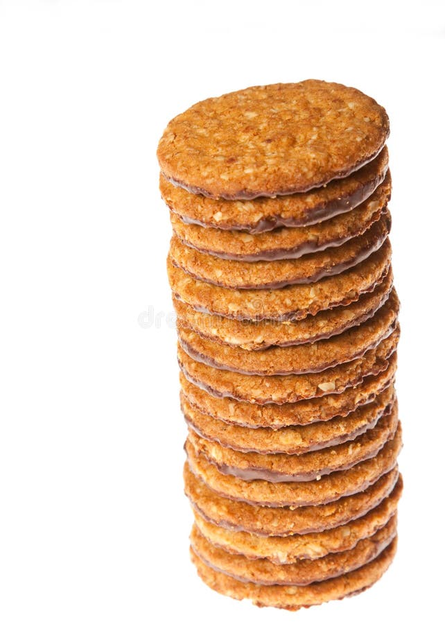 Biscuit Stack stock image. Image of wheat, golden, sweet - 26241995