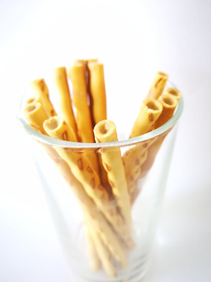 The Biscuit Sticks are a Great Snack. Stock Image - Image of great ...