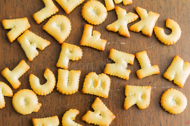 Biscuit text stock photo. Image of language, cracker - 44209448
