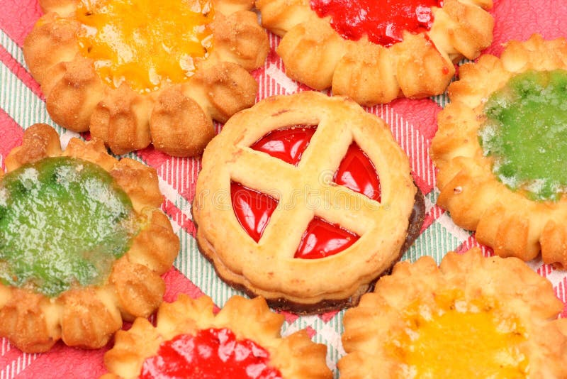 Biscuits stock image. Image of colors, cakes, dessert - 4746125