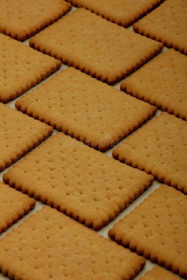 Biscuits in brick pattern stock photo. Image of biscuit - 100893030