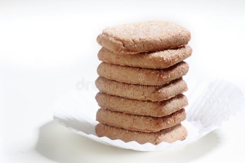 Sugar-coated biscuits stock image. Image of sugared, prepared - 7676029
