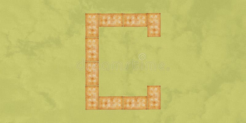 Biscuits with the Concept of the Letter C Stock Photo - Image of ...