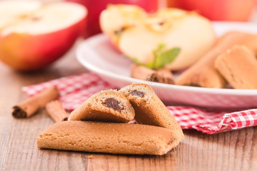 Biscuits with Fruit Filling. Stock Image - Image of gourmet, bakery ...