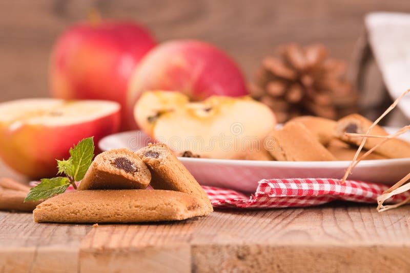 Biscuits with Fruit Filling. Stock Image - Image of gourmet, cuisine ...