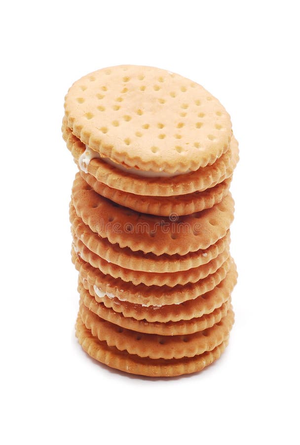 Biscuits stock photo. Image of junk, breakfast, crackers - 37443432