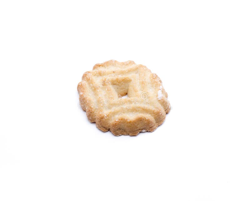 One snack biscuit stock image. Image of isolated, perfect - 168144979