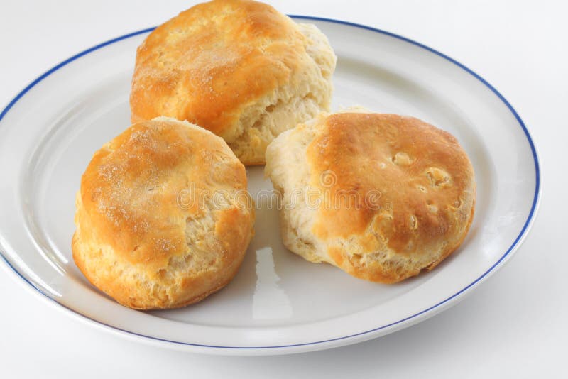 Plate of biscuits stock photo. Image of dough, plate, biscuit - 4551268
