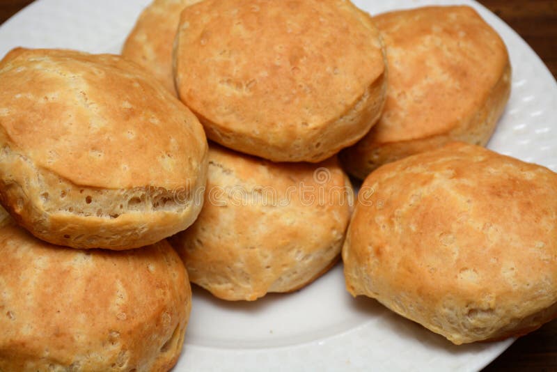 Biscuits stock image. Image of fresh, cooking, plate - 63018787