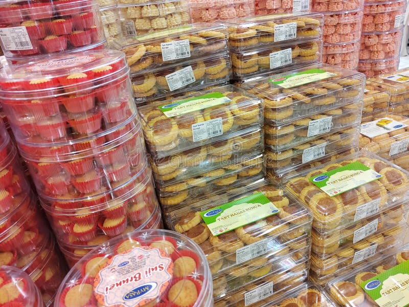 The Biscuits are Sold in Transparent Plastic Containers and are Sorted ...