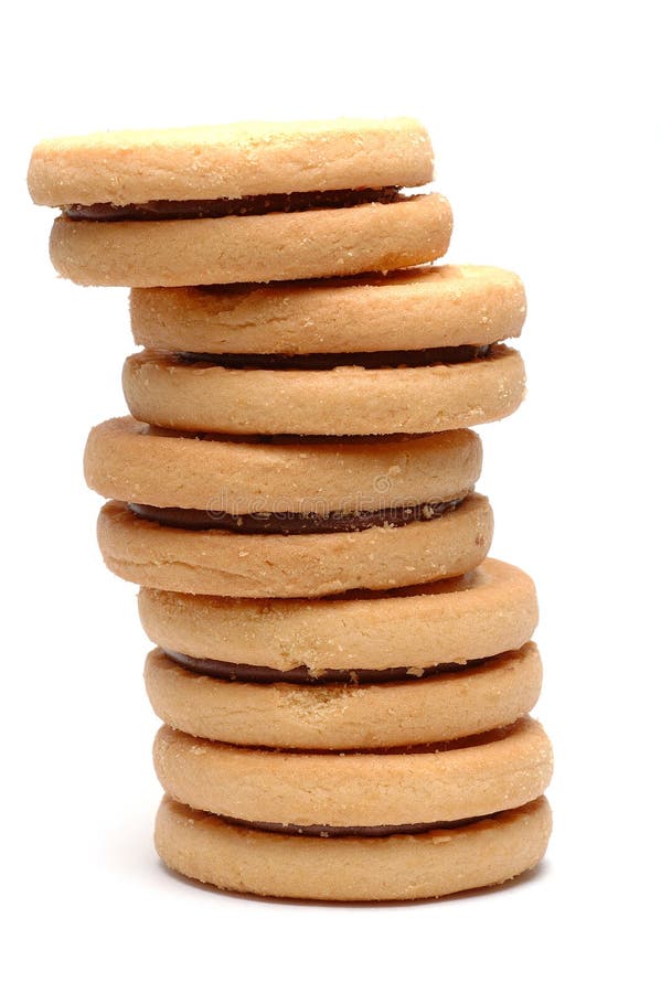 Biscuits Stack stock image. Image of sweet, breakfast, crunchy - 231963